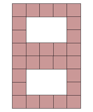 Counting Area Units. What is the area?