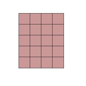 Counting Area Units. What is the area?