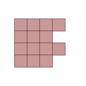 Counting Area Units. What is the area?
