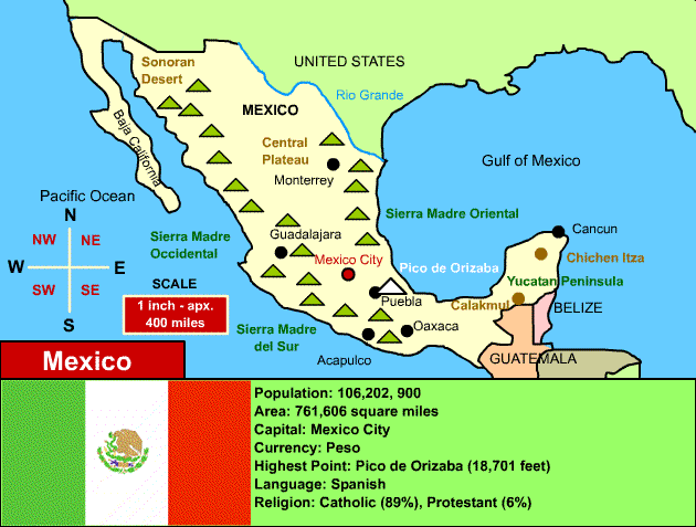 www.mrnussbaum.com - Mexico Map Skills