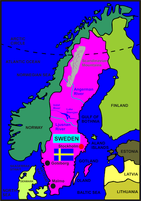 Interesting Facts About Sweden | Sweden Statistics | Sweden Flag