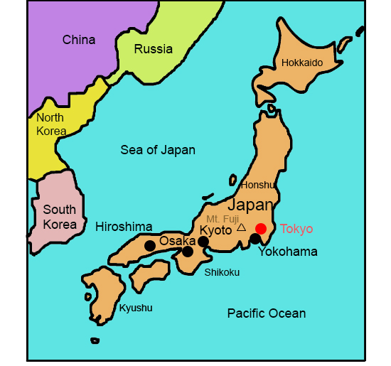 Japan Map