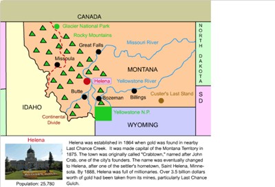 Montana Interactive Map