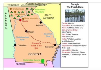 Georgia Interactive Map