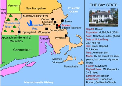 Massachusetts Interactive Map
