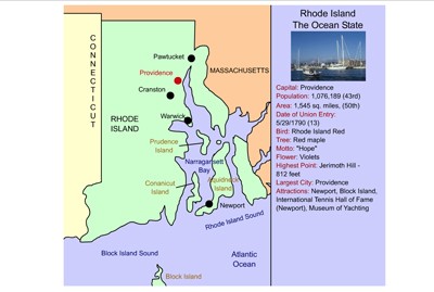 Rhode Island Interactive Map
