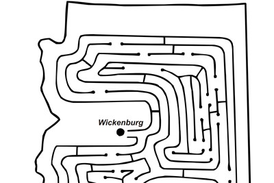 Arizona Printable Maze