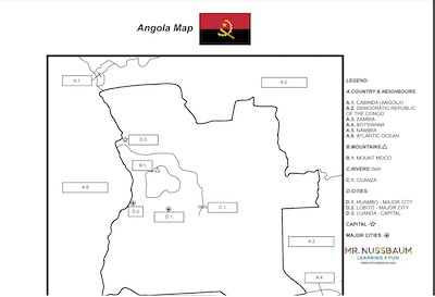 Angola Label-me Map Answer Sheet