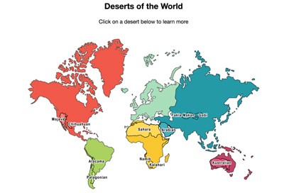 World Deserts Interactive