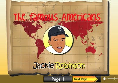 Jackie Robinson Interactive Book