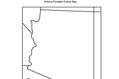 Arizona Outline Map