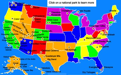 National Parks Interactive Map