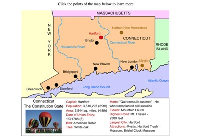 Connecticut Interactive Map