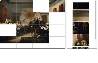 Famous Images in History Jigsaw Puzzle - Signing of the Declaration of ...