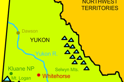 Yukon Interactive Map and Interesting Facts