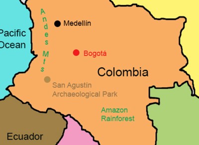 Colombia Interactive Map and Interesting Facts
