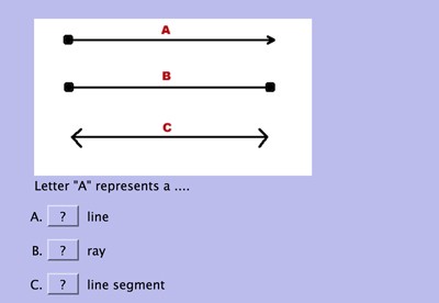 Lines, Line Segments, and Rays - Online