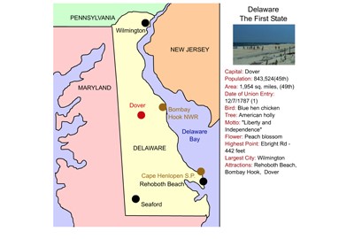 Delaware Interactive Map