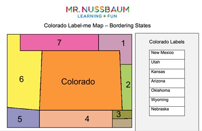 Colorado Map Quiz