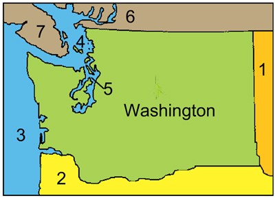 Washington State Label-me Quiz - Online