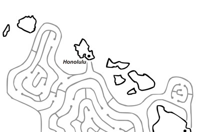 Hawaii Printable Maze