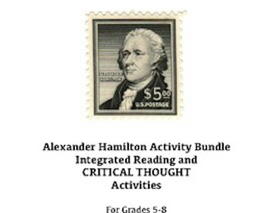 Alexander Hamilton Activities Bundle - All of the Hamilton Printable ...