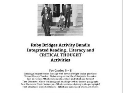 Ruby Bridges Activities Bundle - All of the Ruby Bridges Printable ...