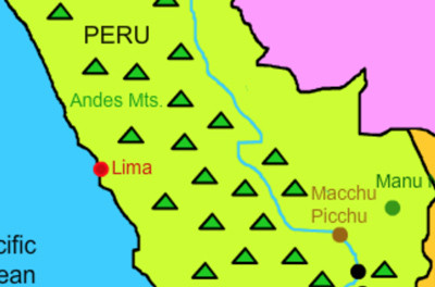 Peru Interactive Map and Interesting Facts