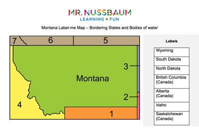 Montana Label-me Quiz