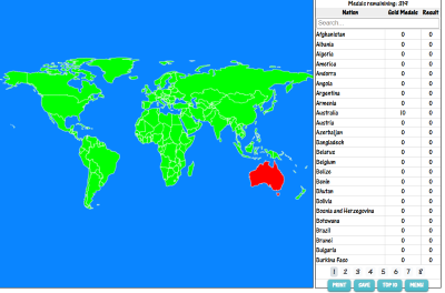Gold Medal Tracker - 2024 Paris Summer Olympics