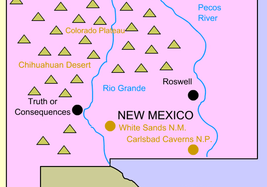 New Mexico Interactive Scavenger Hunt